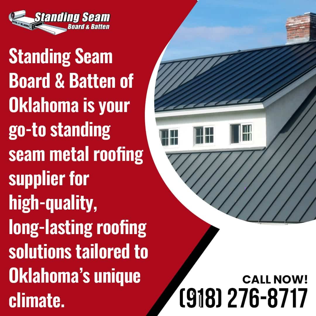 Standing Seam Board & Batten of Oklahoma: Durable & Reliable Standing ...